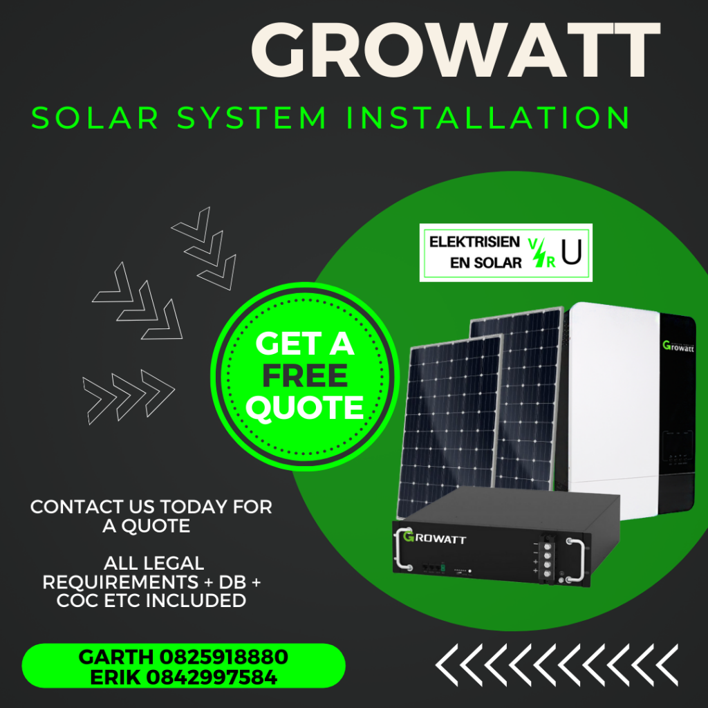 Elektrisien en Solar – Al jou solar en elektriese benodighede